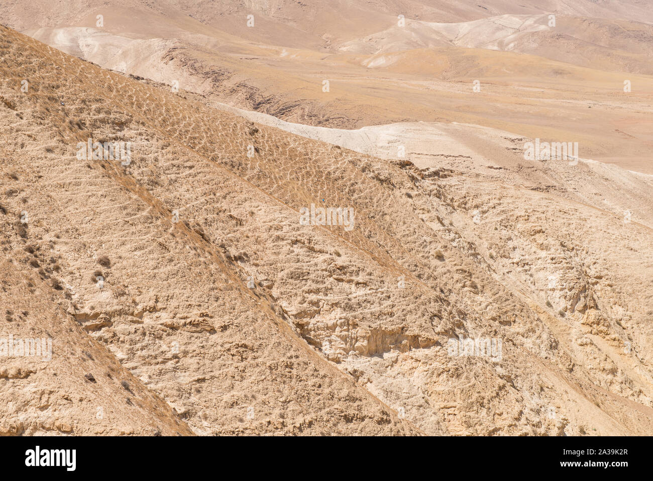 Dry desert mountain landscape with no trees in Palestine Stock Photo ...