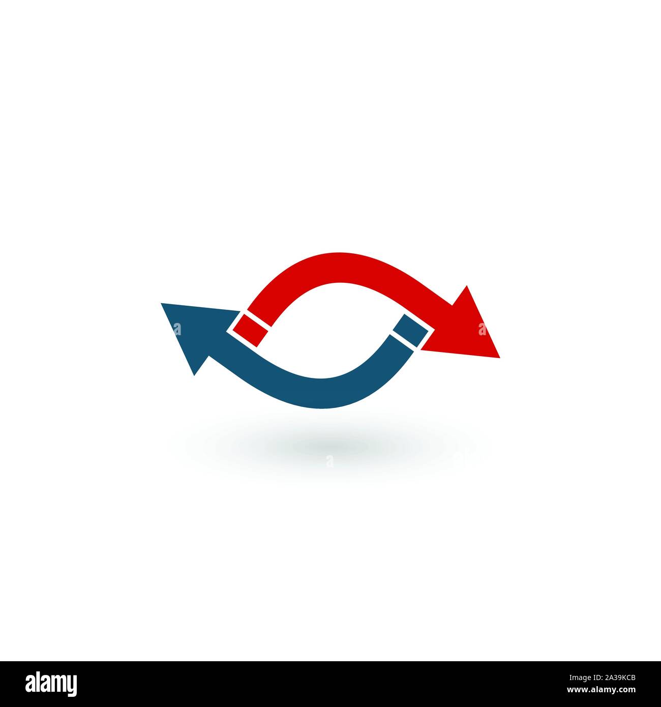 Rotating, circular, cyclic arrows. Spin, twist, rotation, change, sync, synchronization, reverse ...