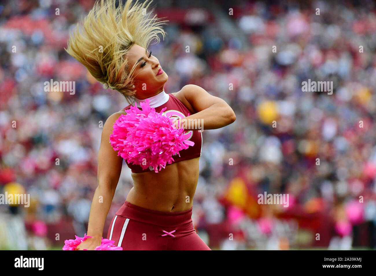 Landover, United States. 06th Oct, 2019. A Washington Redskins ...