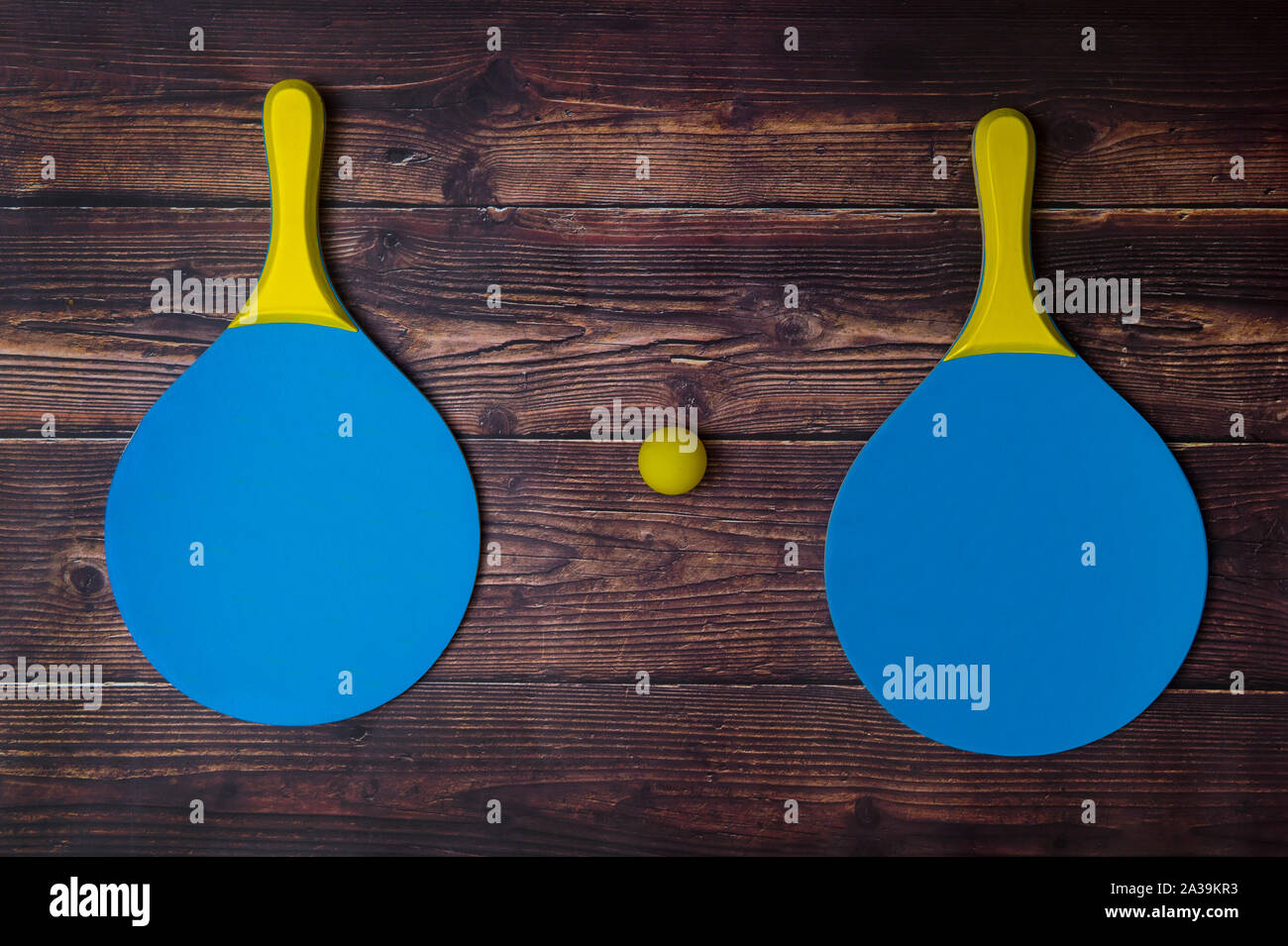 Beach Tennis Racket Set. Beach paddle tennis racket set with rubber ...