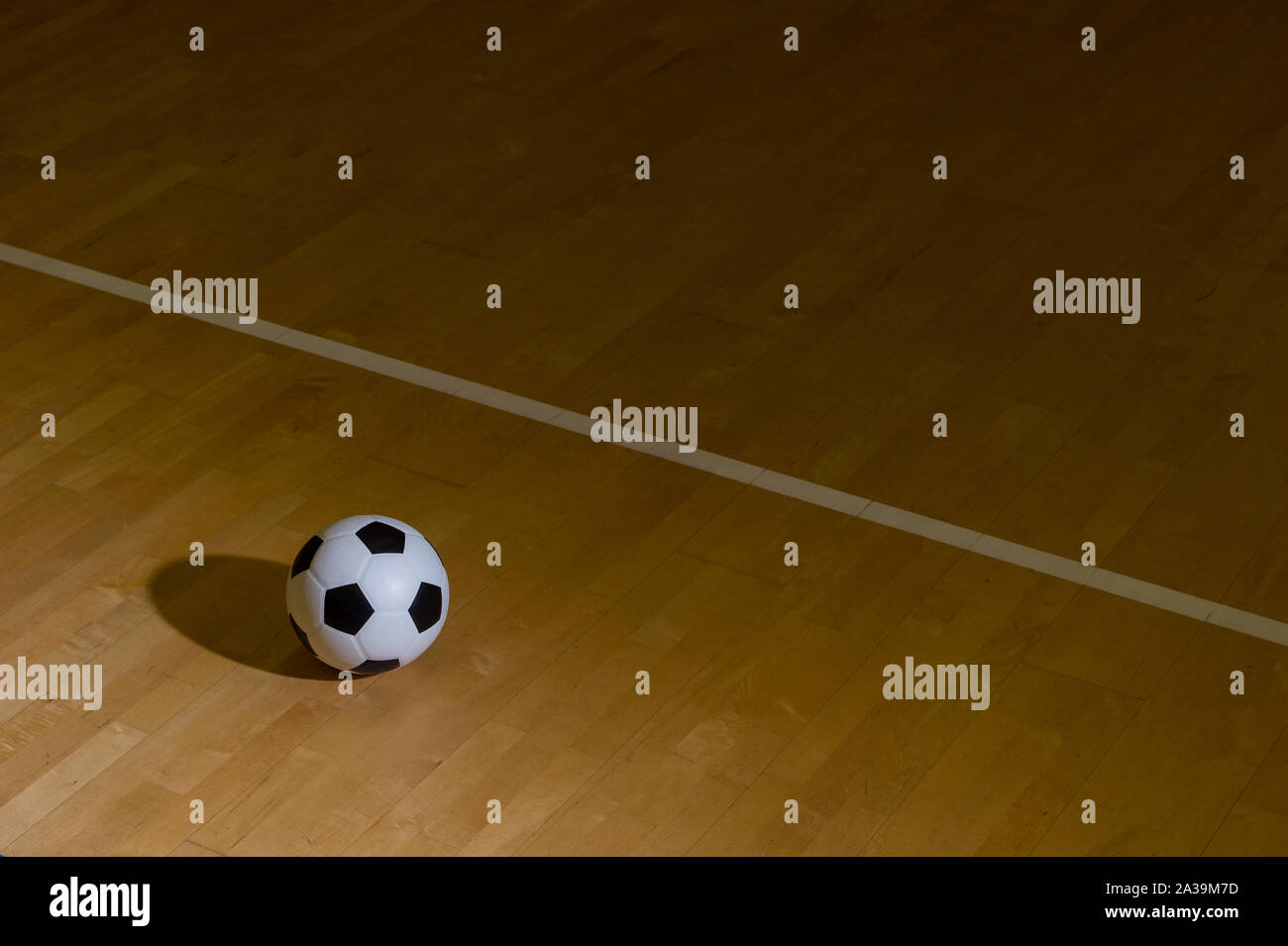 Indoor Soccer Futsal Ball. Team sport Stock Photo - Alamy