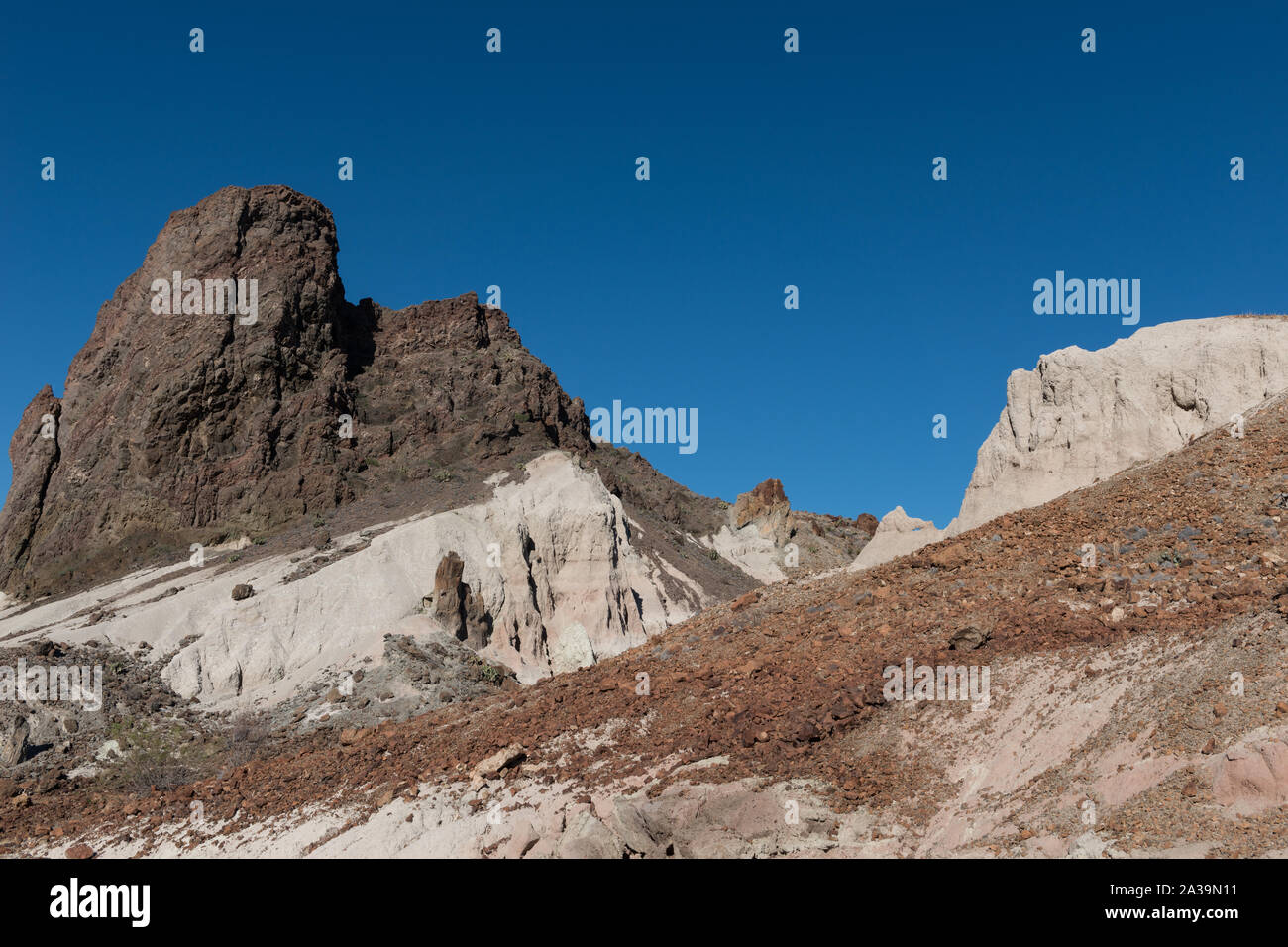 Scene from Big Bend National Park in Brewster County, Texas Stock Photo ...
