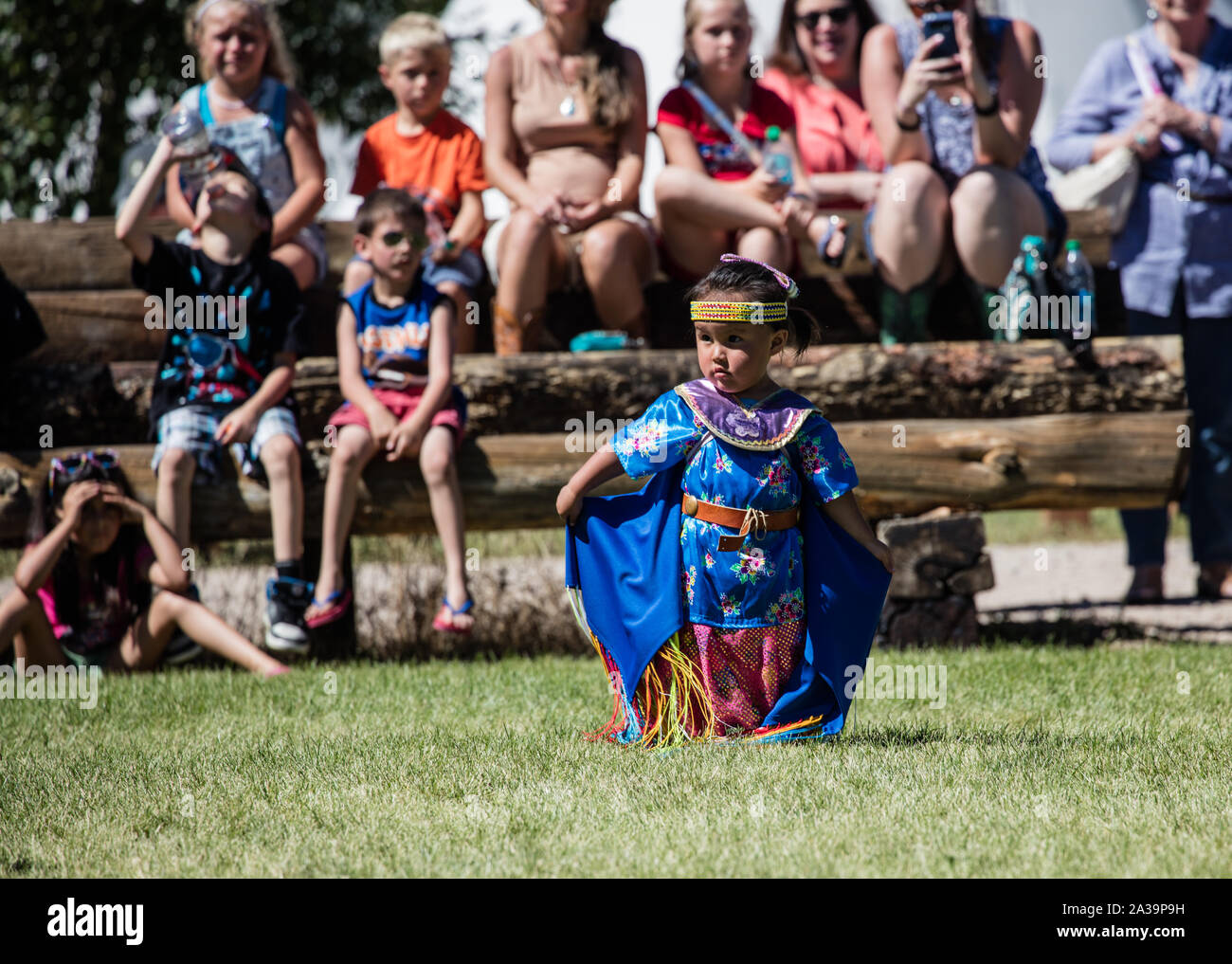Scene from authentic Native American dances at the Indian Village on ...