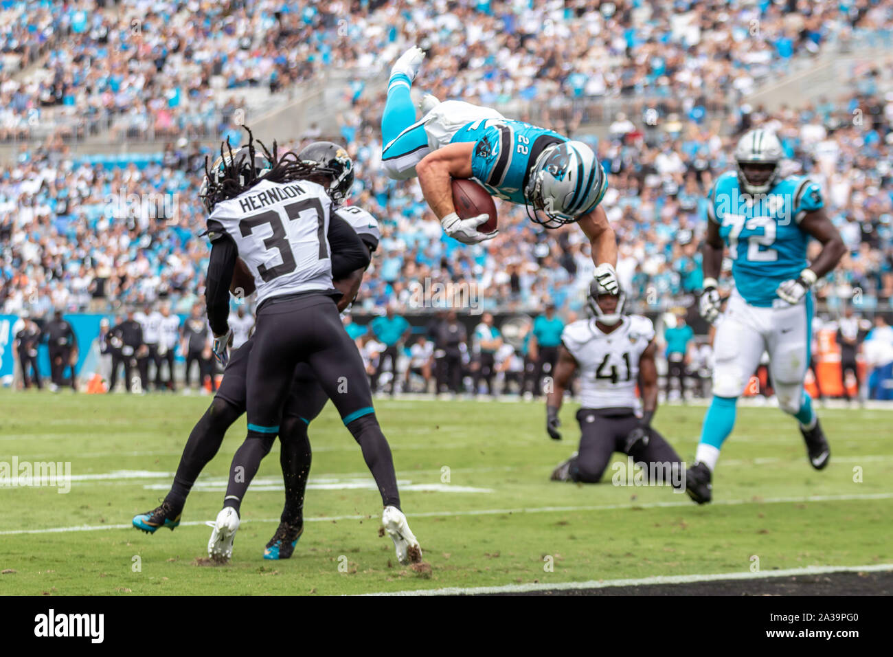 Charlotte, North Carolina, USA. 6th Oct, 2019. Carolina Panthers ...