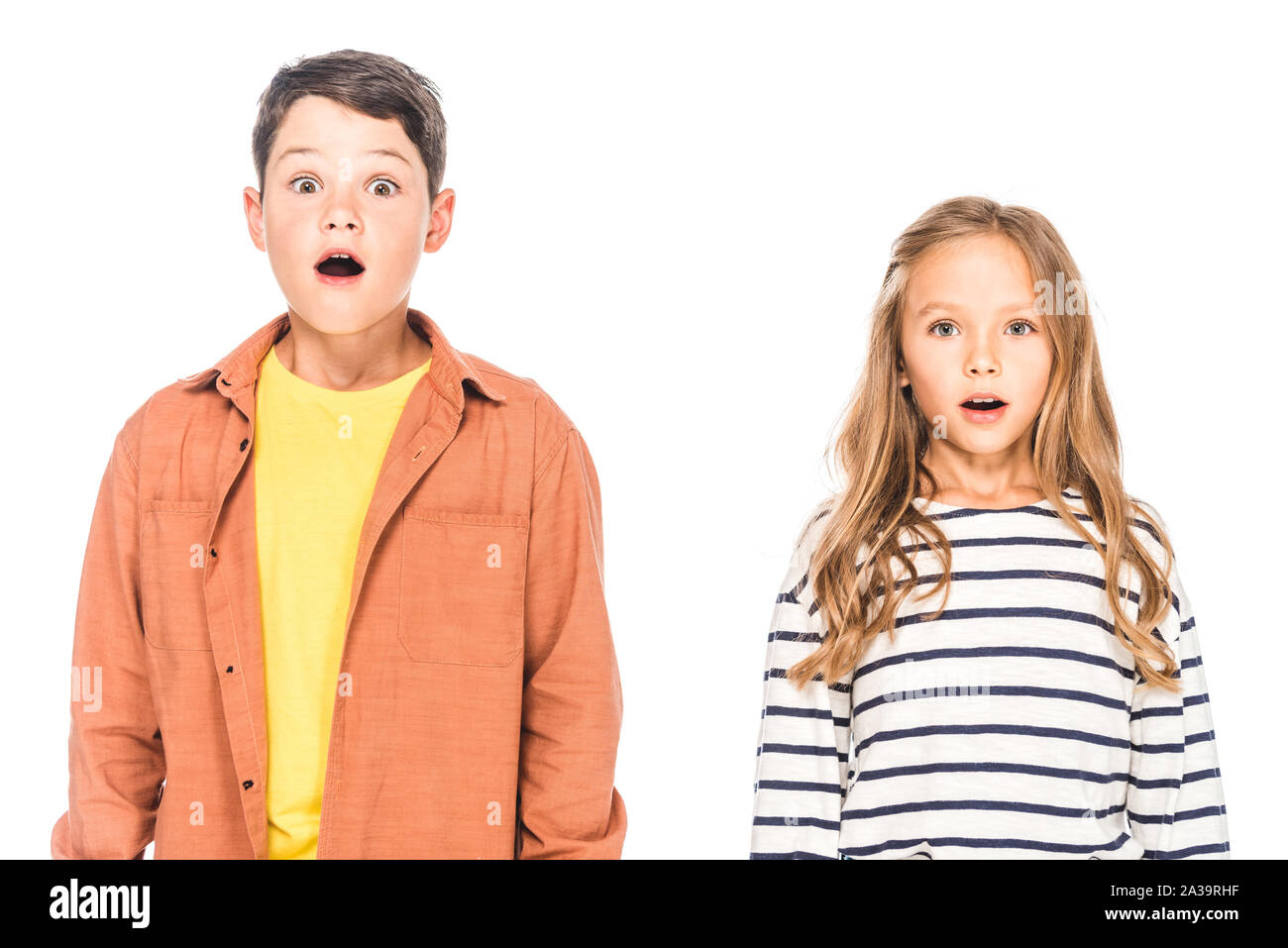 Shocked kids Cut Out Stock Images & Pictures - Alamy
