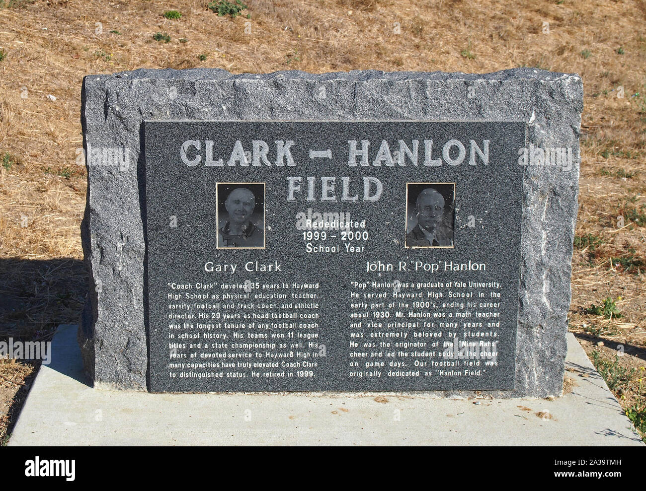Clark hanson field plaque hi-res stock photography and images - Alamy