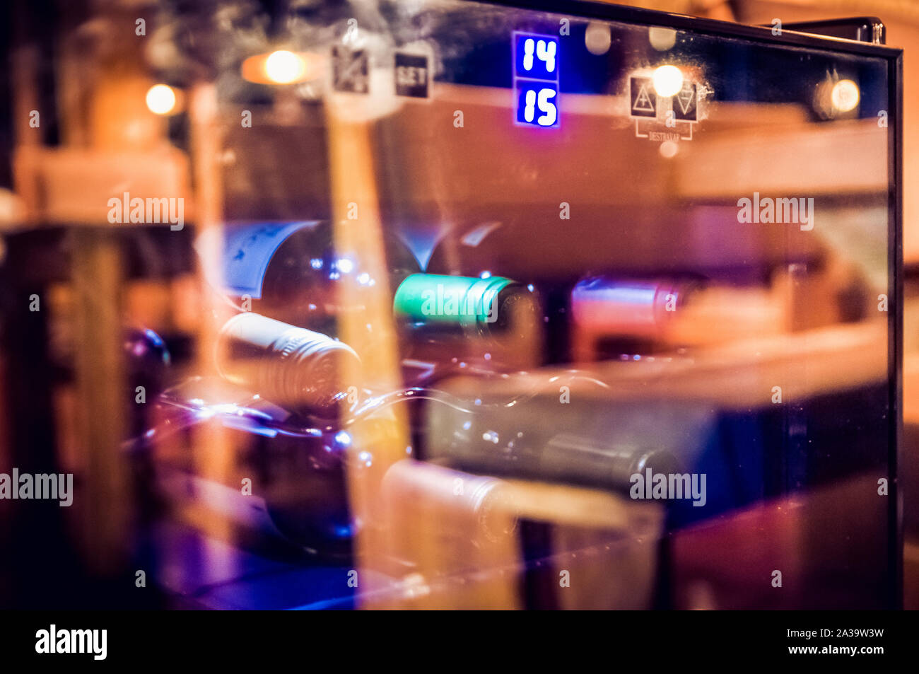 Wines in heated cellar hi-res stock photography and images - Alamy