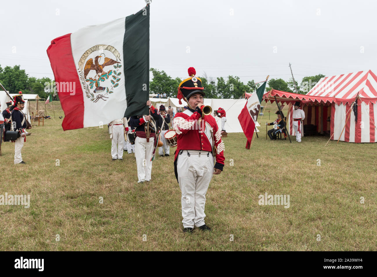 Battle of san jacinto santa anna hi-res stock photography and images ...