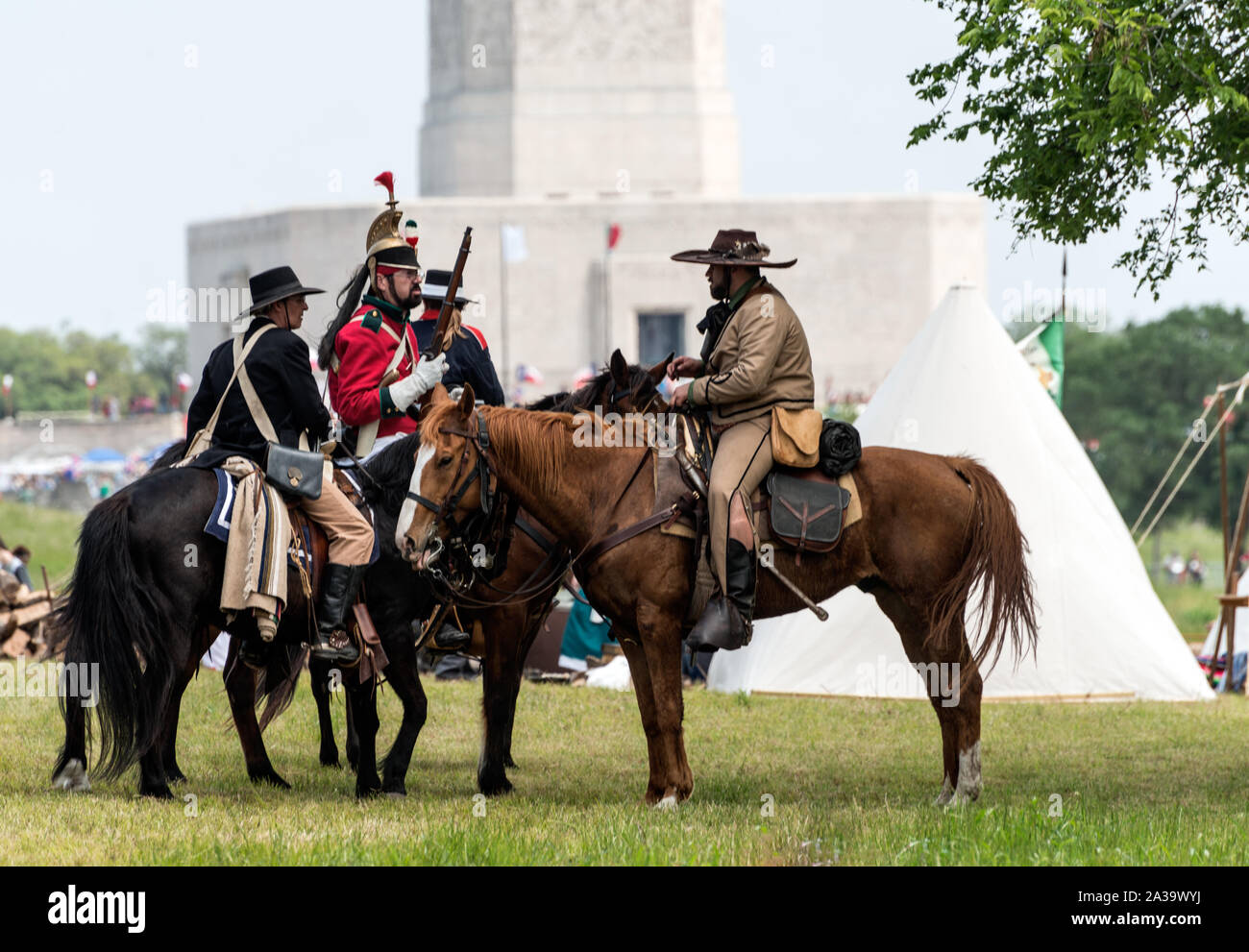 Battle of san jacinto santa anna hi-res stock photography and images ...
