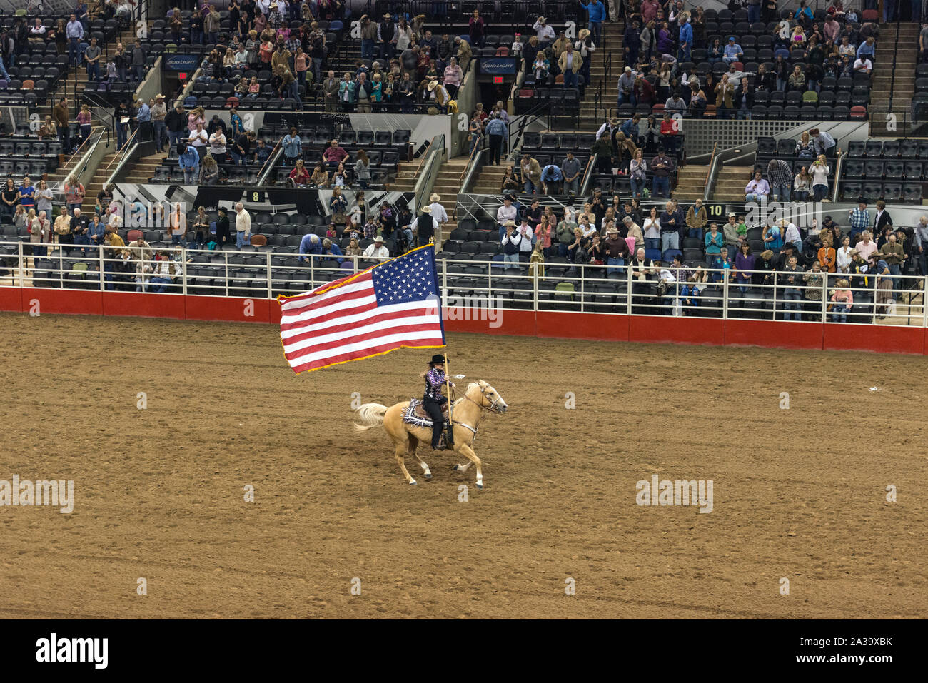 Scene from the opening grand parade at the San Antonio Stock Show and ...