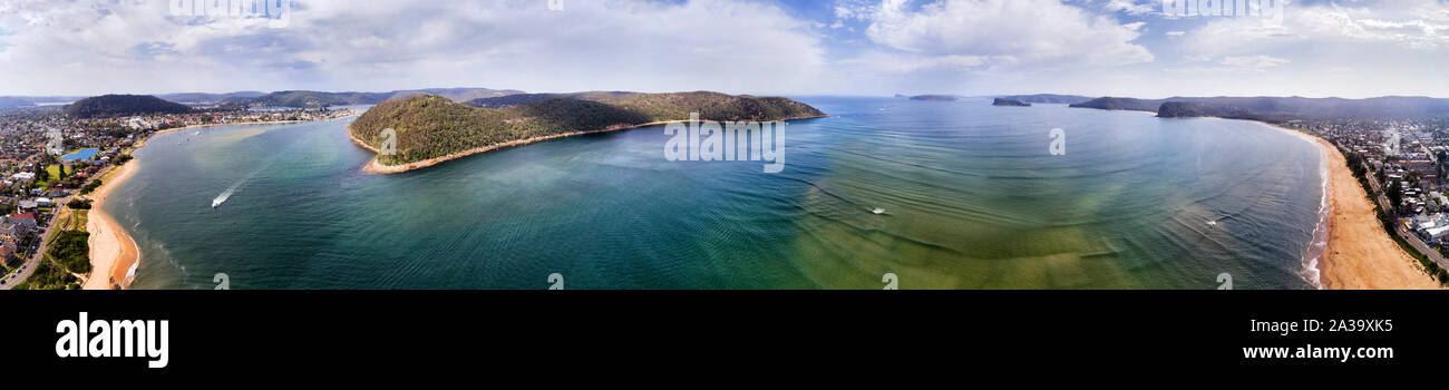 Panorama coast bay promenade hi-res stock photography and images - Alamy