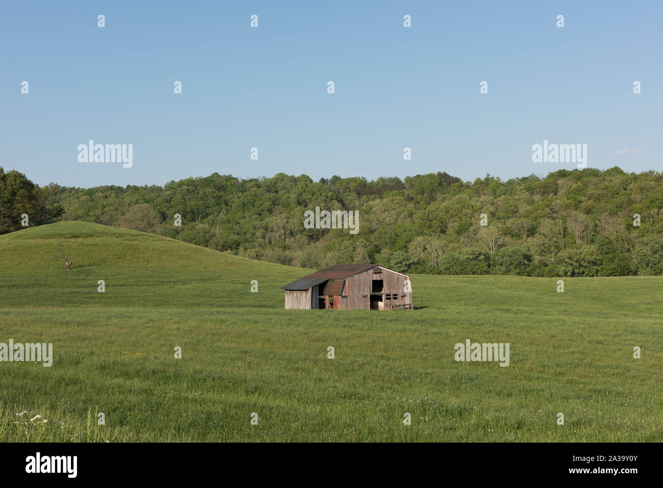 Scene in rural Jackson County, West Virginia Stock Photo - Alamy