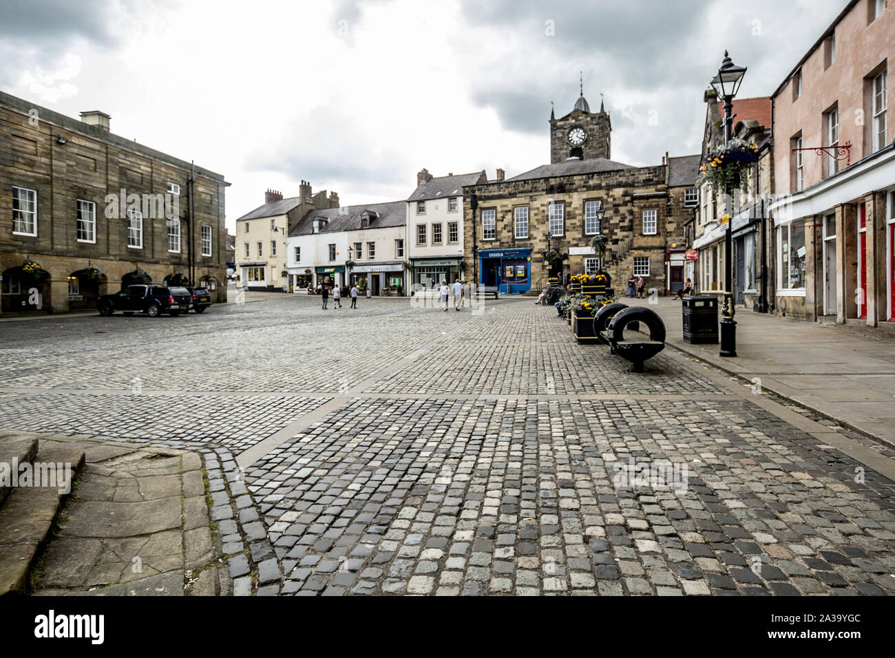 Alnwick town hi-res stock photography and images - Alamy