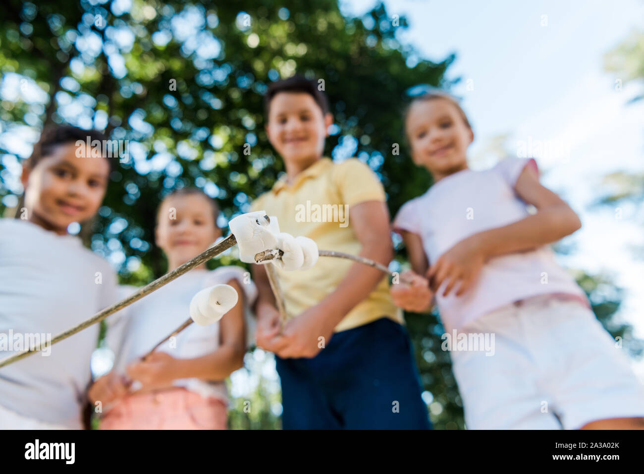 Boys holding sticks hi-res stock photography and images - Alamy