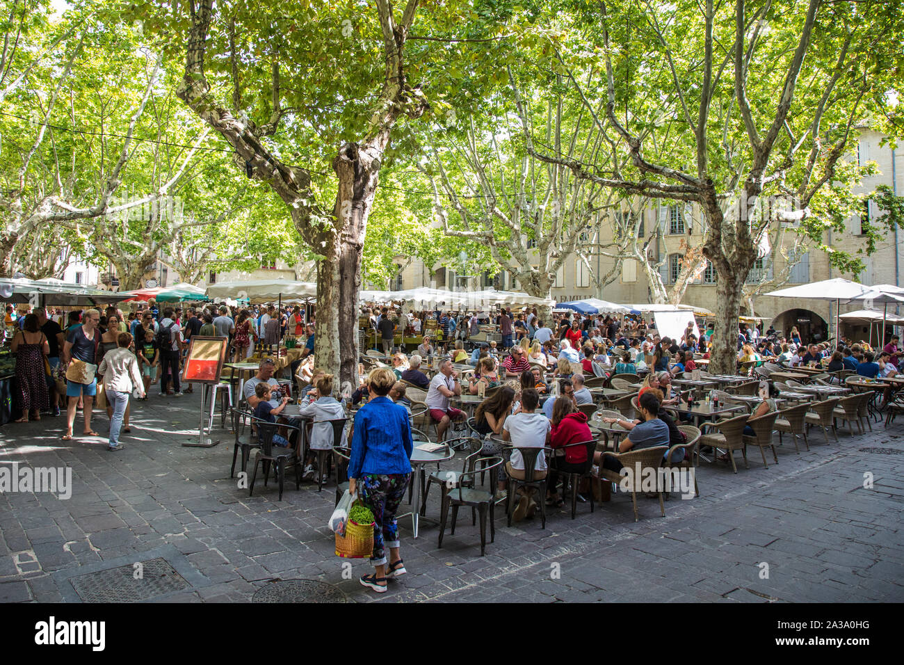 Place aux herbes uzes hi-res stock photography and images - Alamy