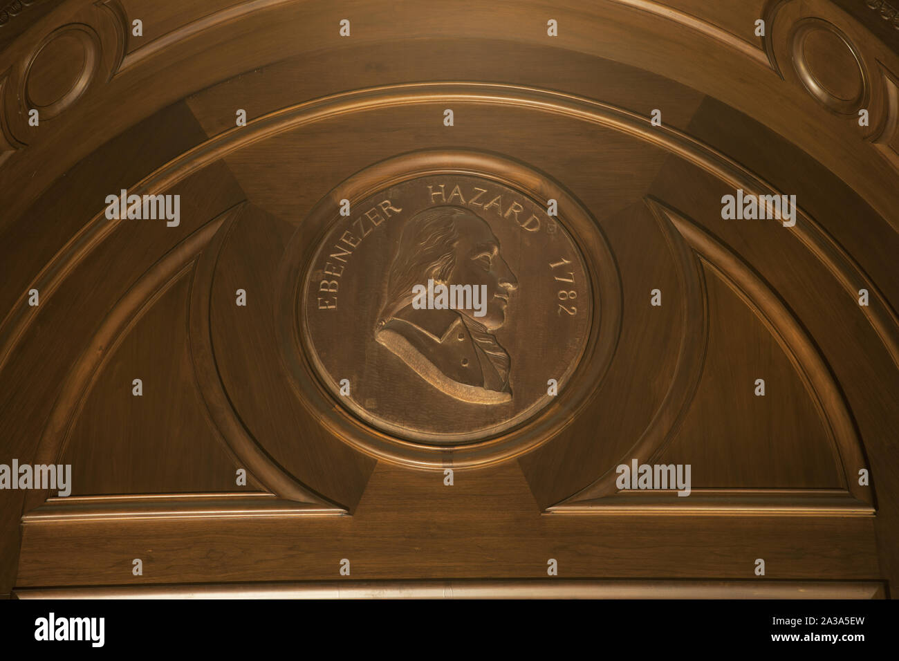 Sculpture Ebenezer Hazard, former postmaster general, by Gleb W ...