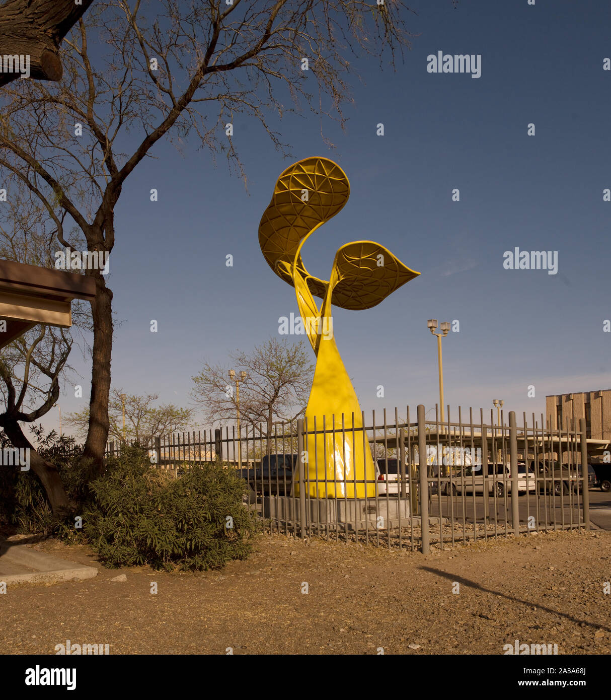Sculpture Solirio at Harold Runnels Federal Building, Las Cruces, New ...