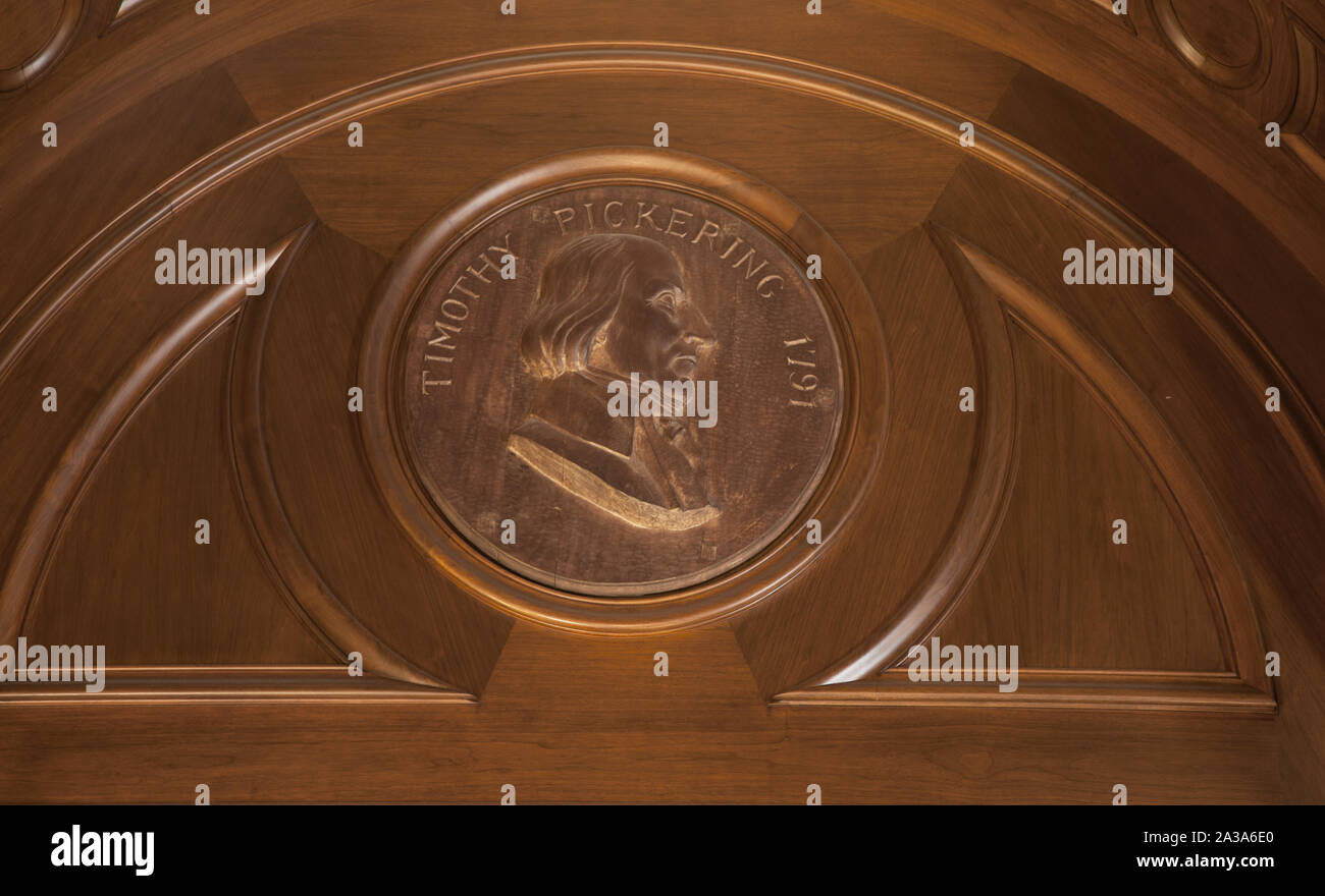 Sculpture Timothy Pickering, former postmaster general, by Gleb W ...