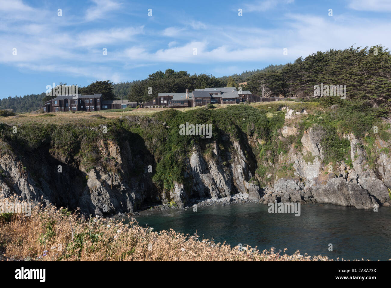 Sea Ranch, California is noted for its distinctive architecture Stock ...