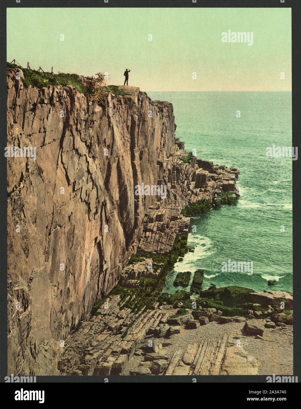 Sea wall bald head cliff hi-res stock photography and images - Alamy