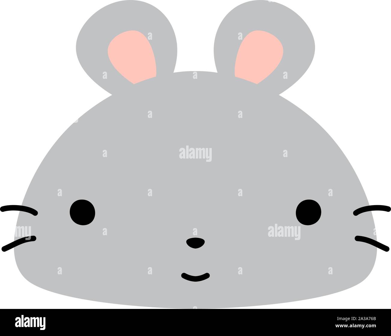 This is a illustration of Cute mouse face Stock Vector Image & Art - Alamy