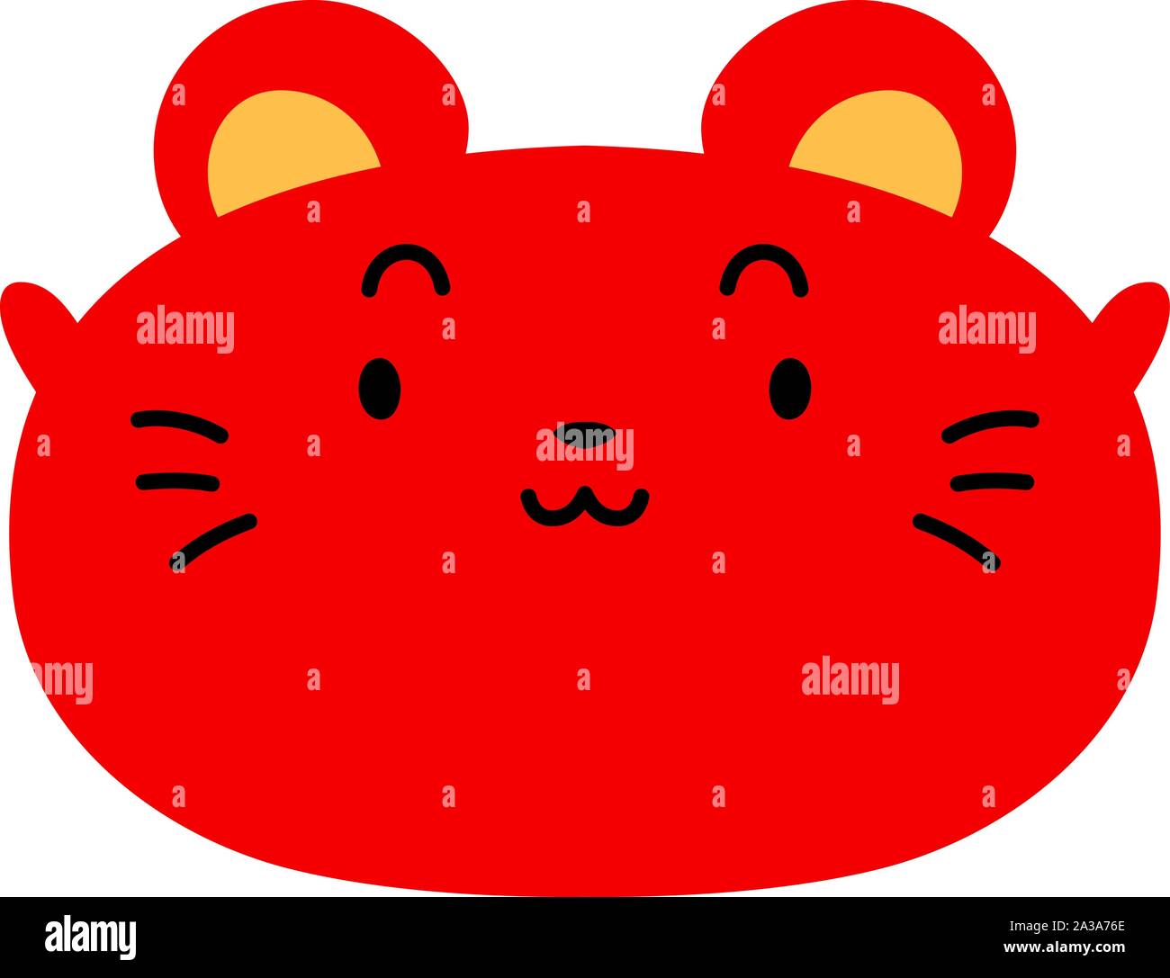 This is a illustration of Cute mouse face Stock Vector Image & Art - Alamy