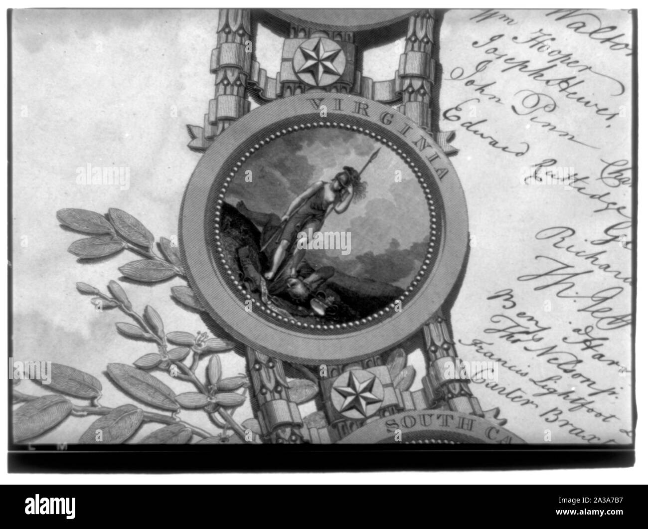 Seal of Virginia Stock Photo - Alamy