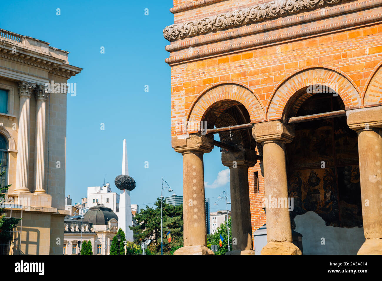 Memorial rebirth monument bucharest romania hi-res stock photography ...