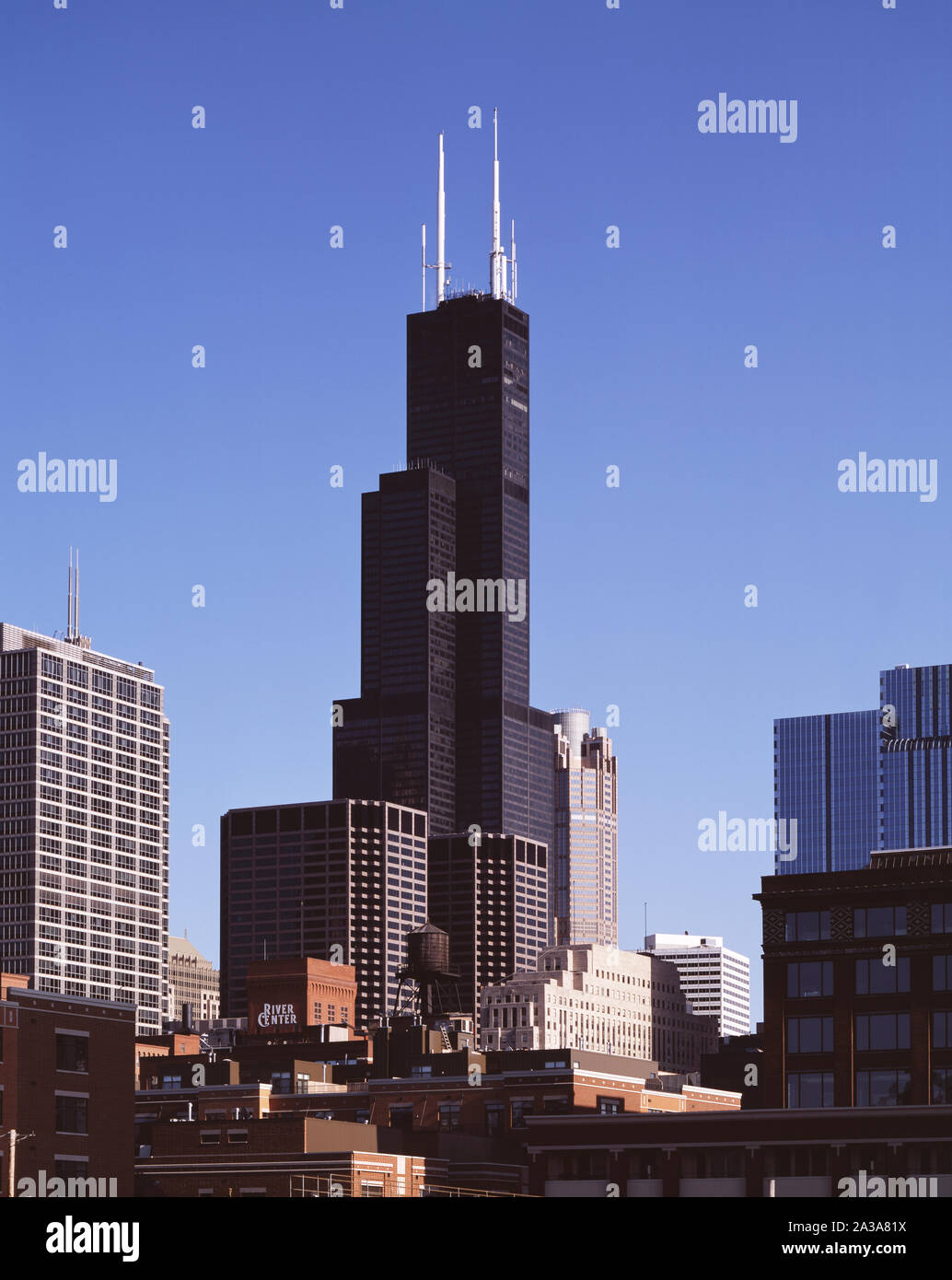 Chicagos sears tower hi-res stock photography and images - Alamy