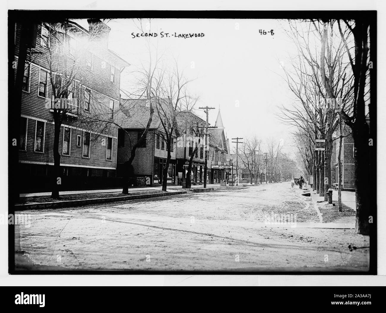 Second St., Lakewood Stock Photo - Alamy