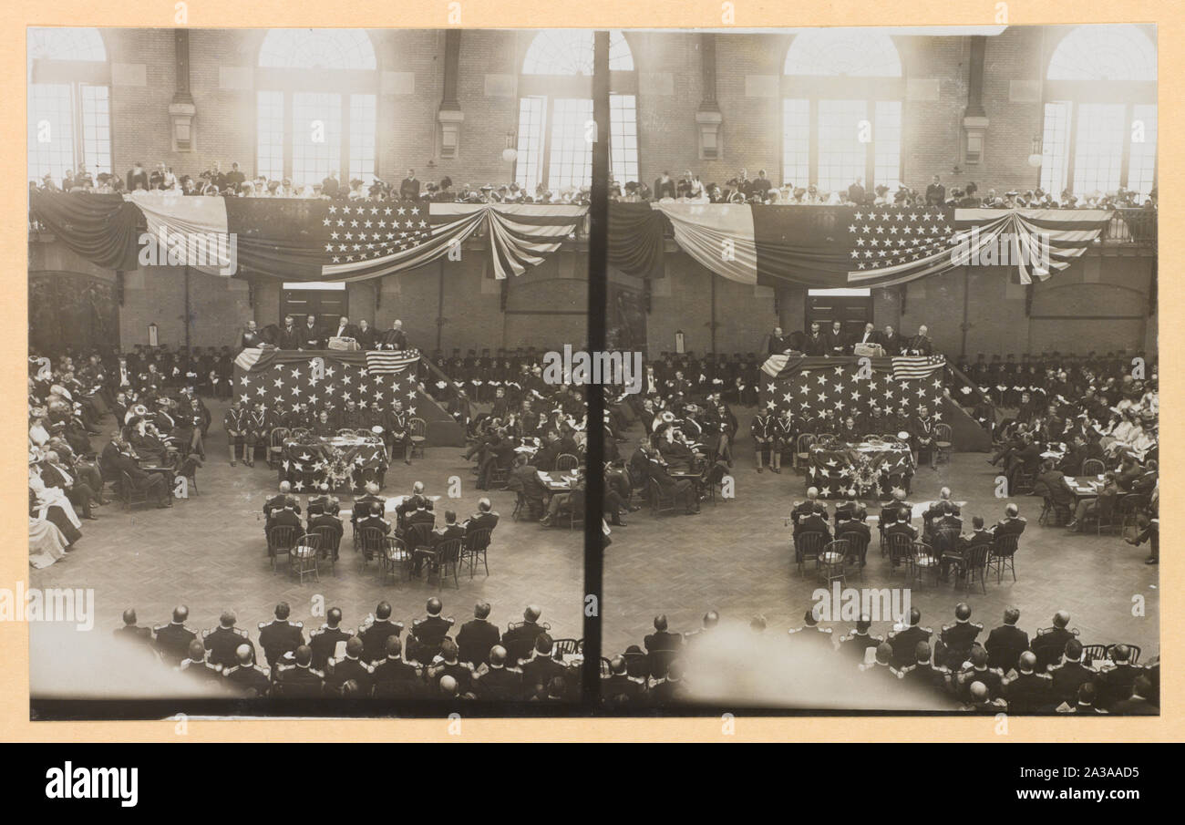 Second inauguration of President Theodore Roosevelt on March 4, 1905 Stock Photo - Alamy