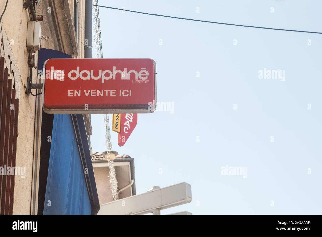 Logo dauphine libere hi-res stock photography and images - Alamy