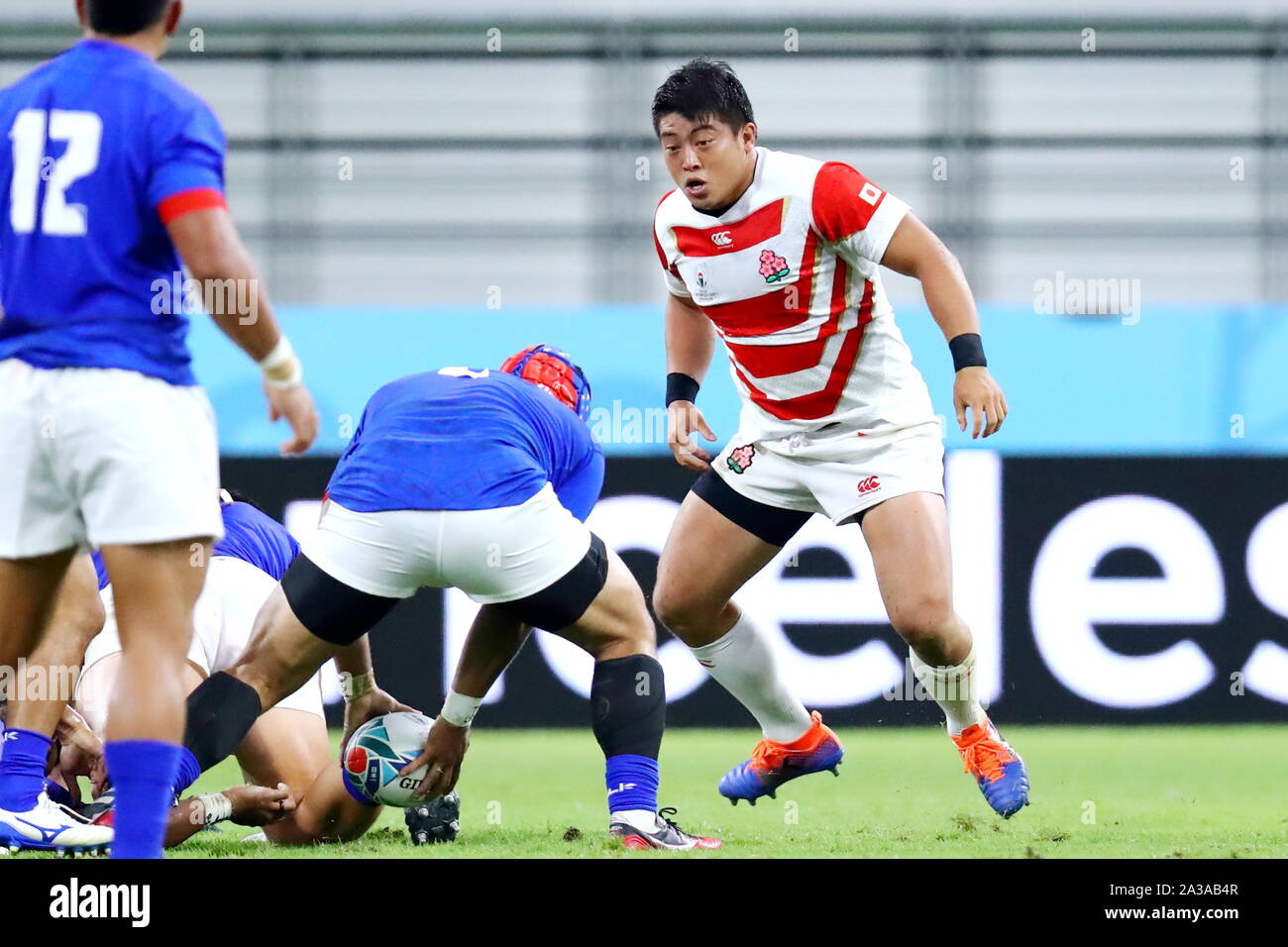 Toyota, Aichi, Japan. 5th Oct, 2019. Atsushi Sakate (JPN) Rugby : 2019 ...