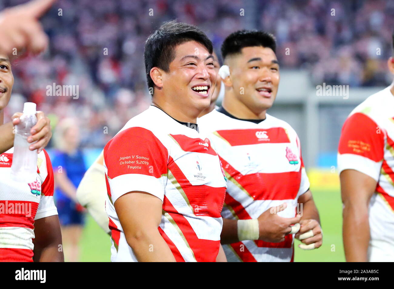 Toyota, Aichi, Japan. 5th Oct, 2019. Atsushi Sakate (JPN) Rugby : 2019 ...