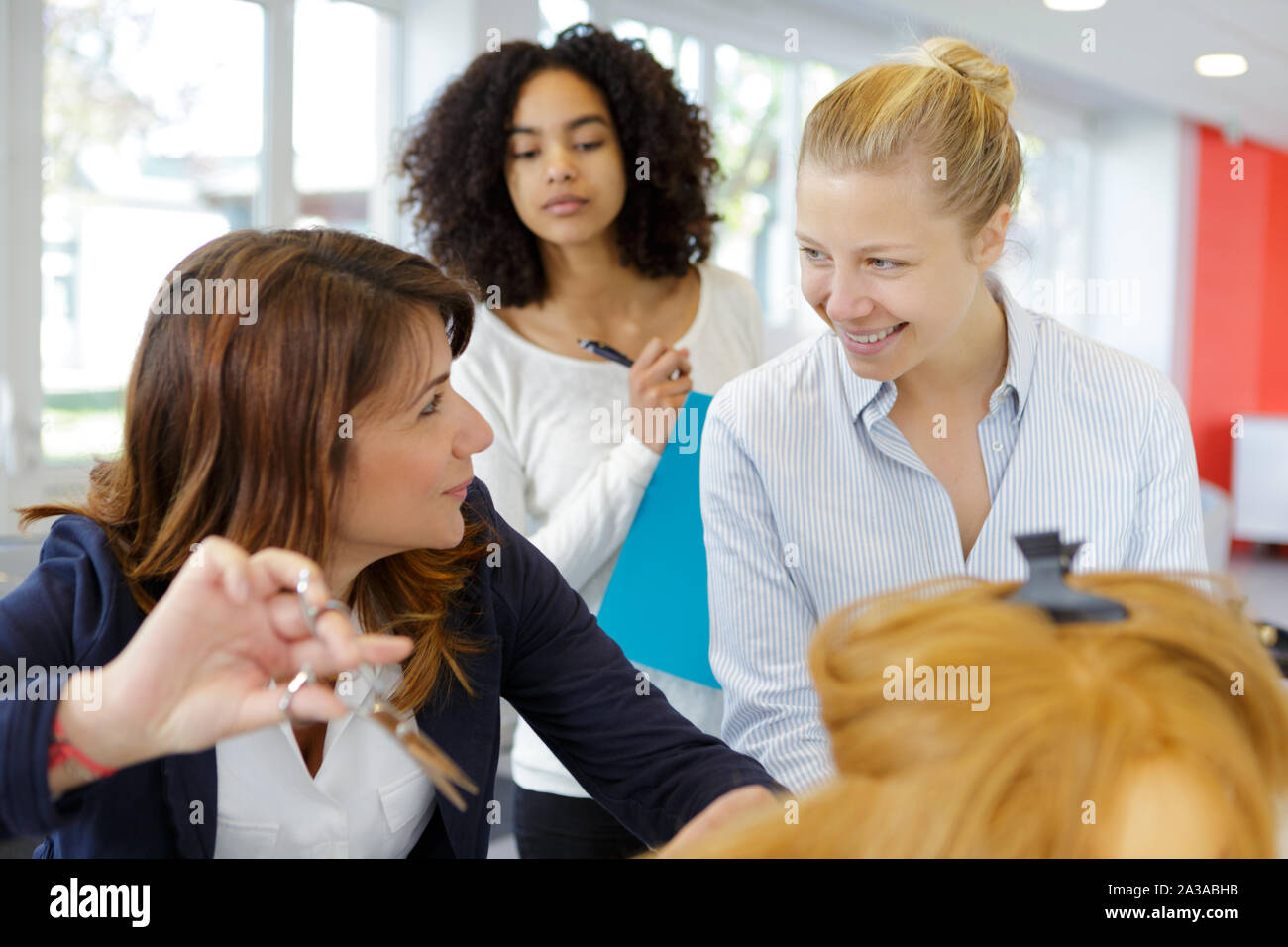 Happy apprentice hi-res stock photography and images - Alamy