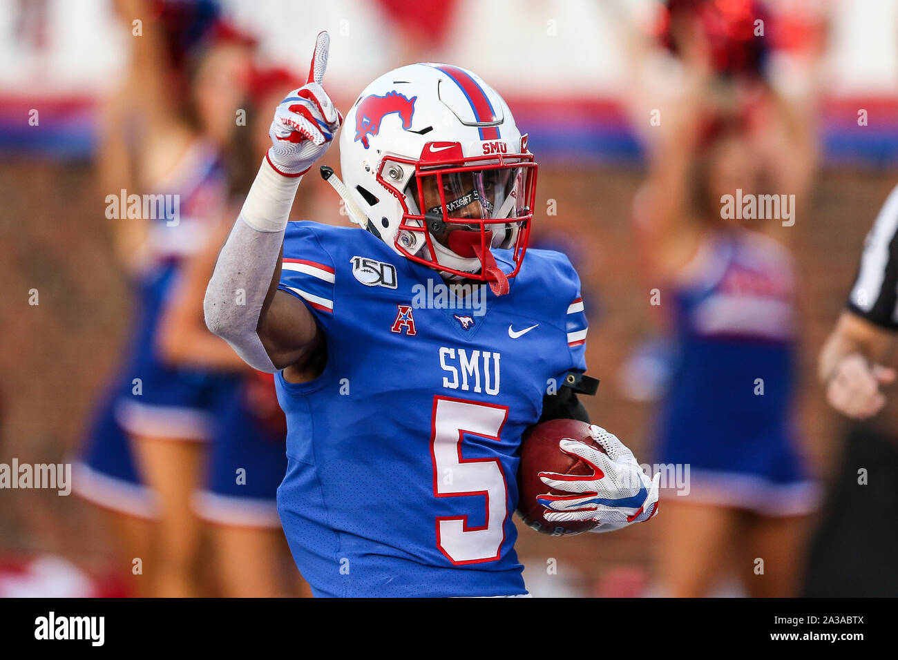 Dallas, Texas, USA. 5th Oct, 2019. Southern Methodist Mustangs ...