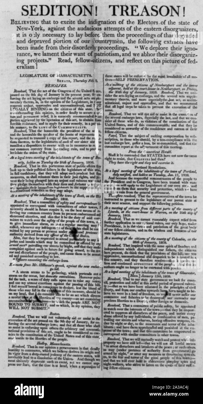 Sedition Black and White Stock Photos & Images - Alamy