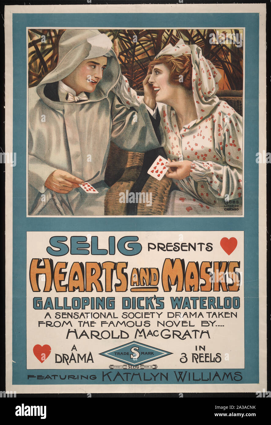 Selig presents hearts and masks Galloping Dick's waterloo, a ... Selig presents hearts and masks Galloping Dick's waterloo, a ...