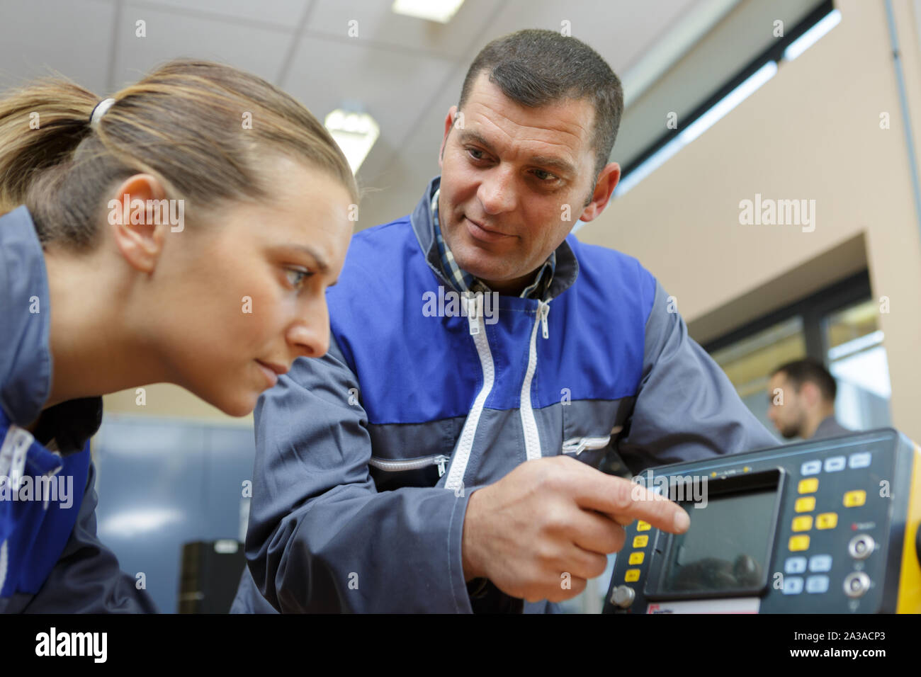 Female heavy equipment operator hi-res stock photography and images - Alamy