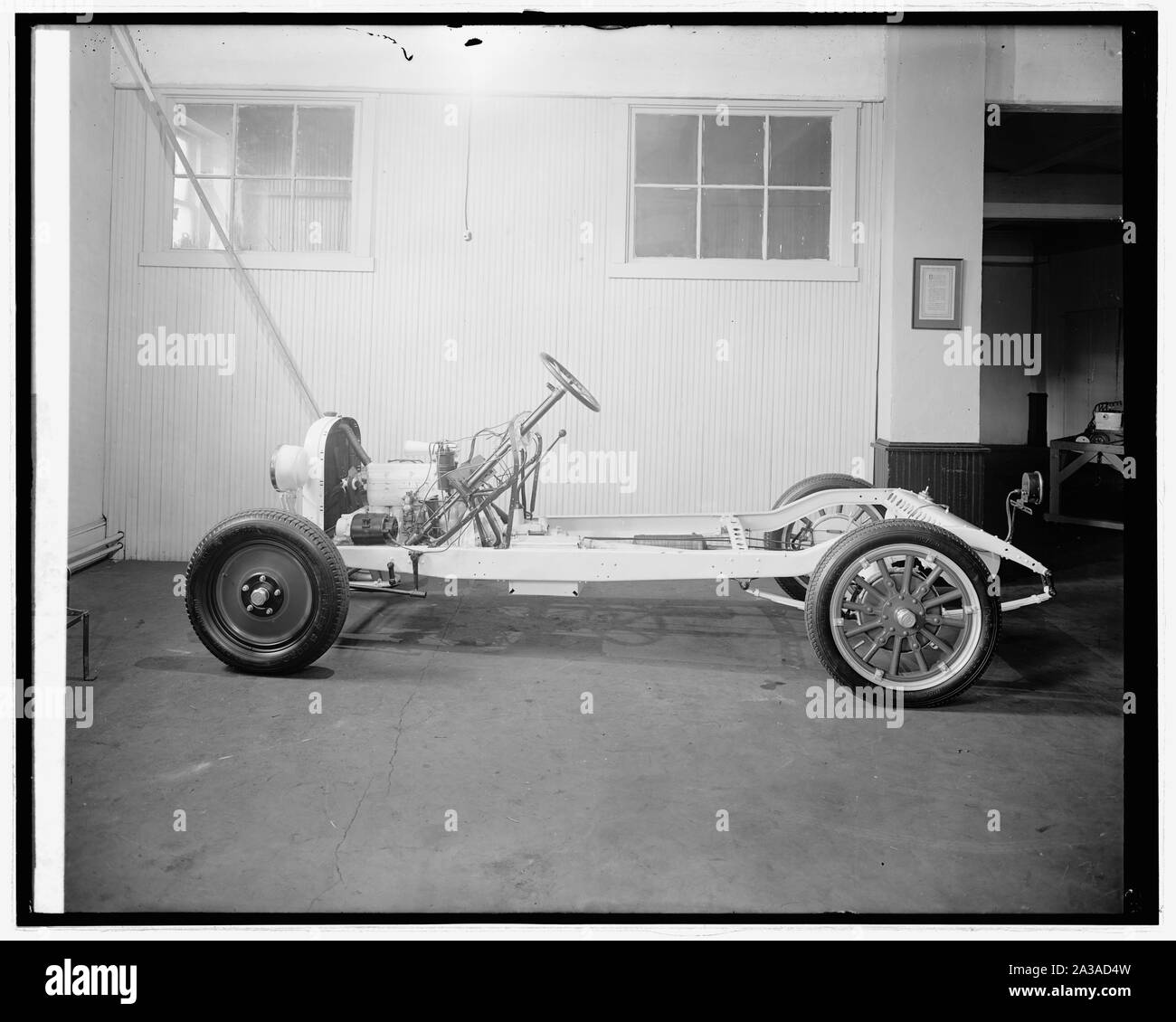 Motor vehicle industry technology Black and White Stock Photos & Images ...