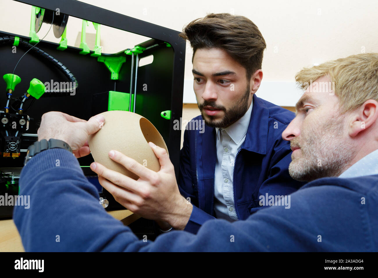 portrait of production quality inspector Stock Photo - Alamy