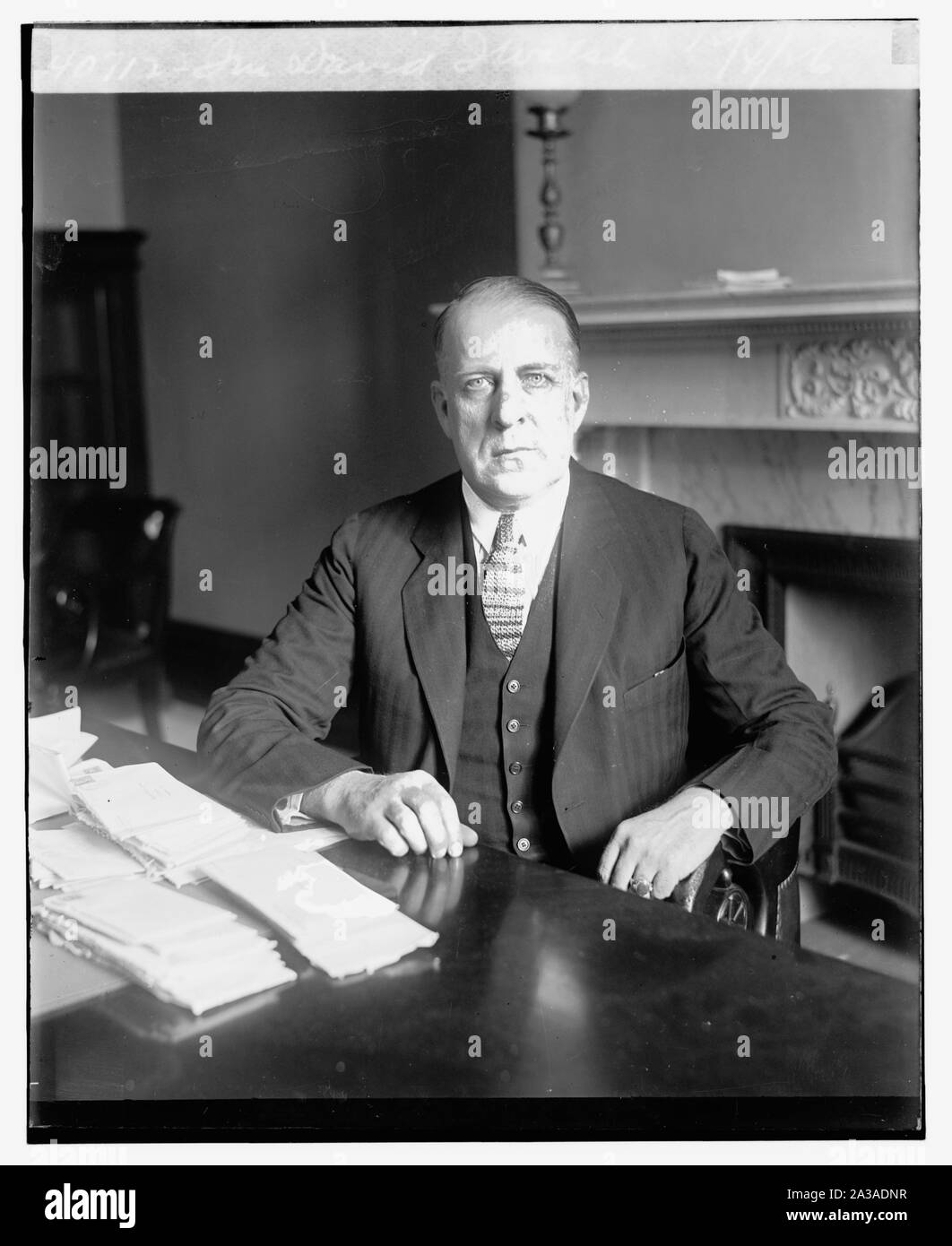 Sen. David J. Walsh, 12/4/26 Stock Photo - Alamy