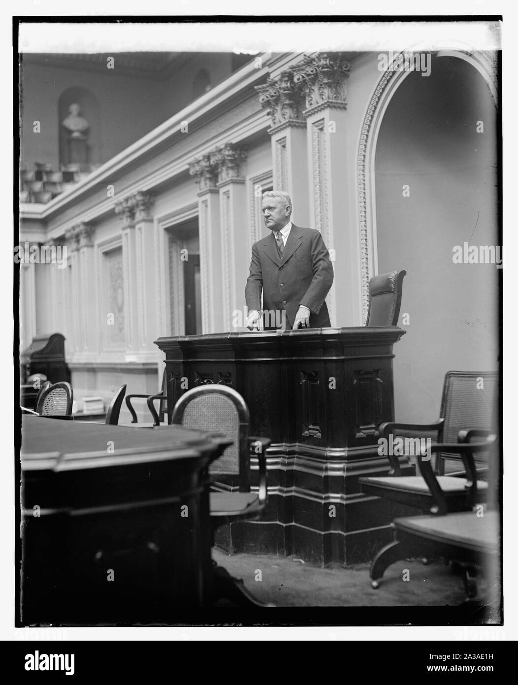 Sen. Geo. H. Moses, 2/26/29 Stock Photo - Alamy