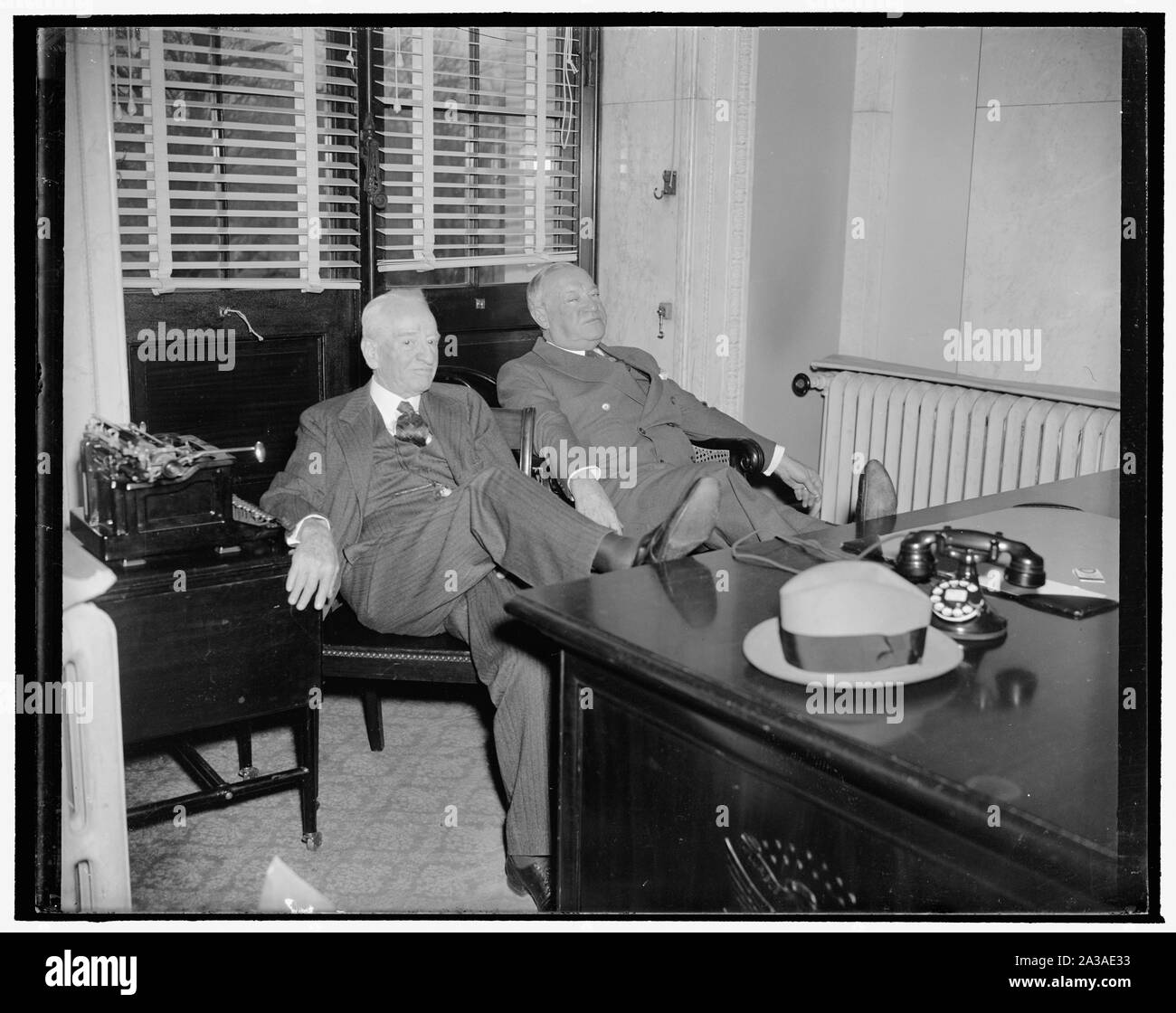 Sen. Glass & Sen. Wagner Stock Photo - Alamy