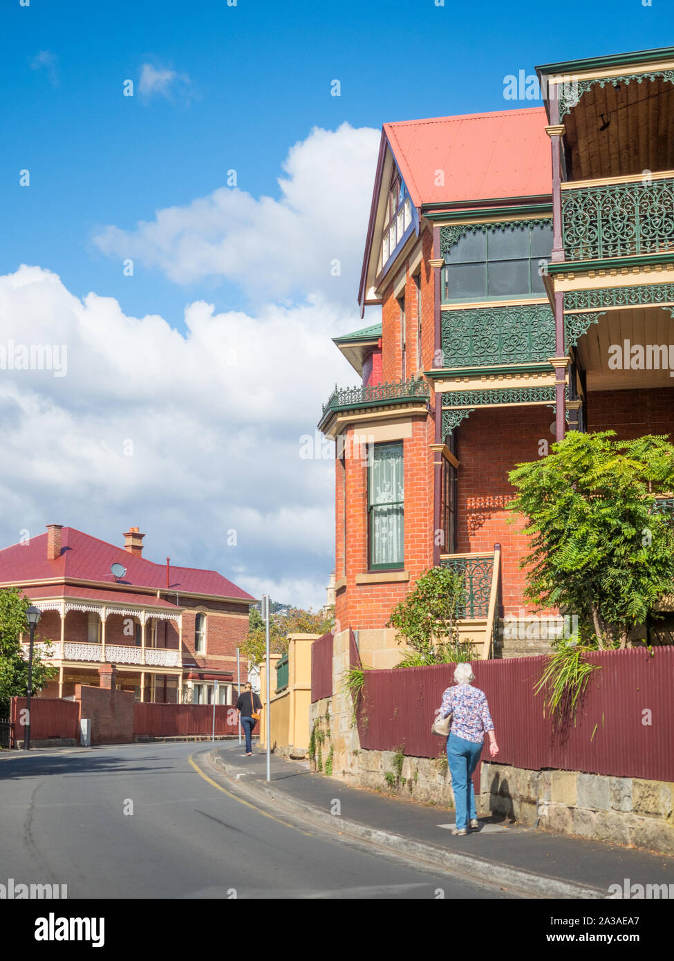 Battery Point, a suburb in Hobart in Tasmania, Australia, has retained ...