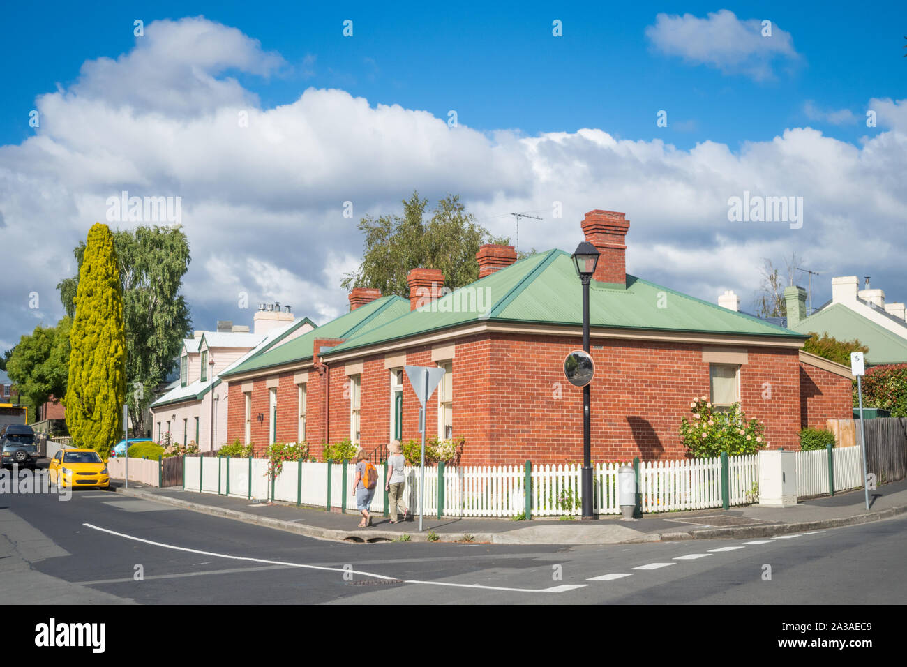 Battery Point, a suburb in Hobart in Tasmania, Australia, has retained ...
