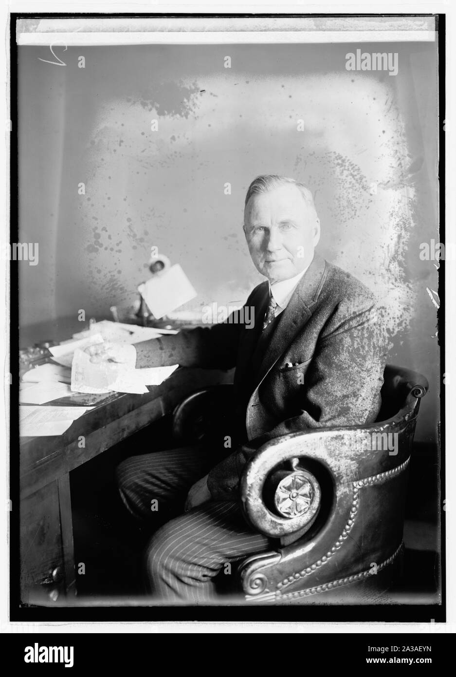 Sen. Ralph H. Cameron, Ariz Stock Photo - Alamy