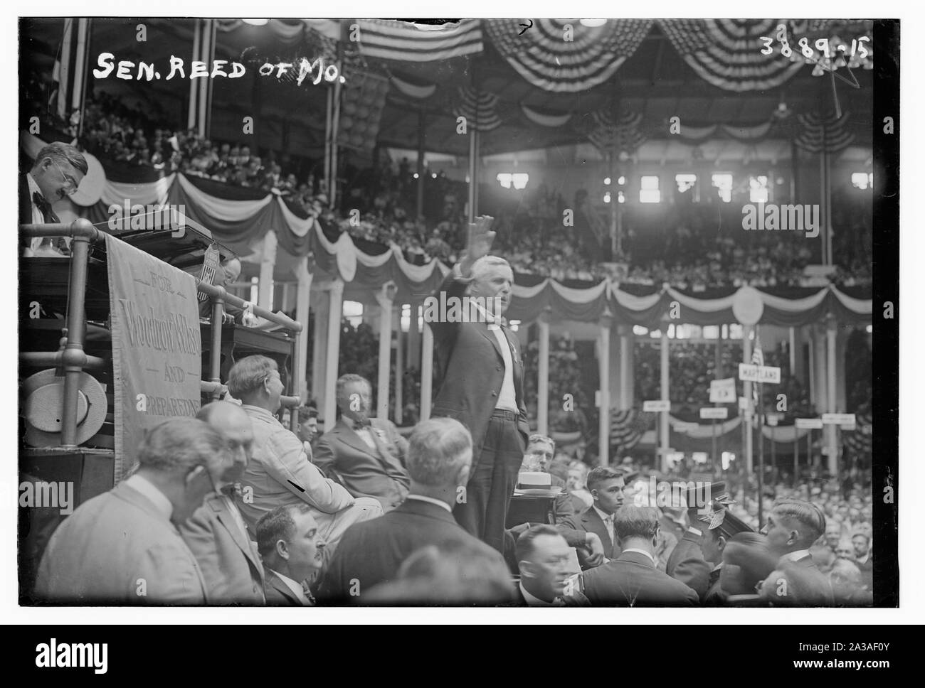 Sen. Reed of Mo Stock Photo - Alamy