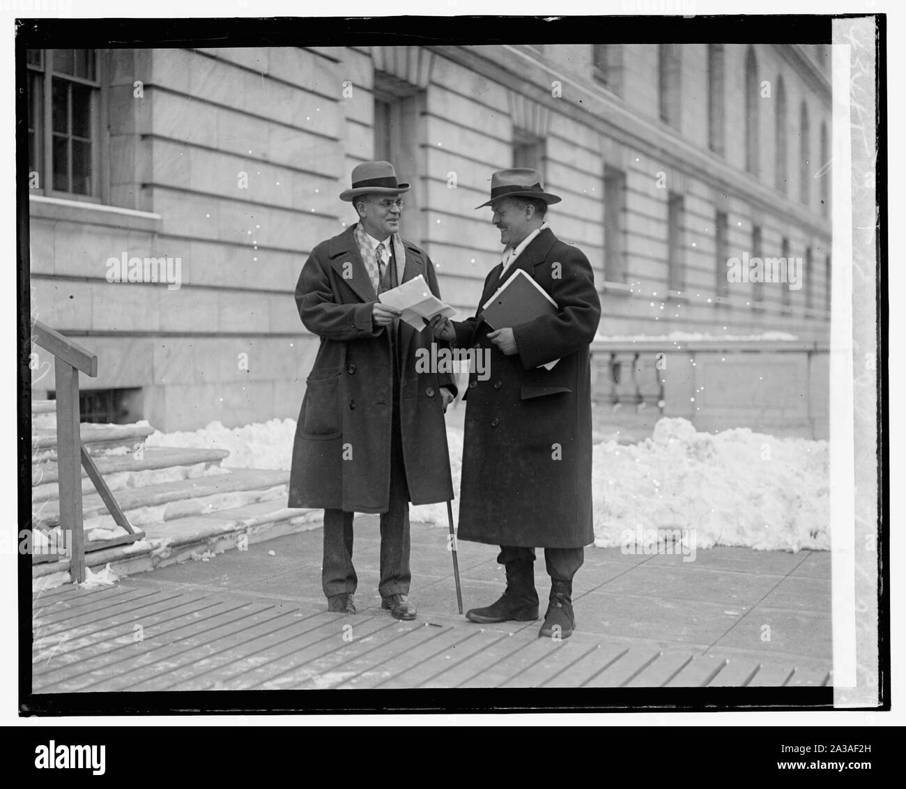 Sen. Royal Johnson & Taylor of Am. Leg Stock Photo - Alamy