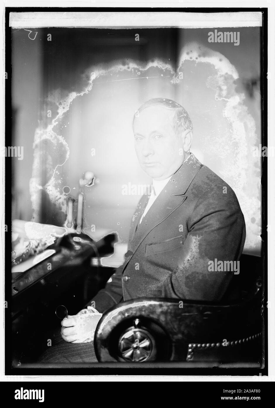 Sen. Thaddeus H. Caraway, Ark Stock Photo - Alamy